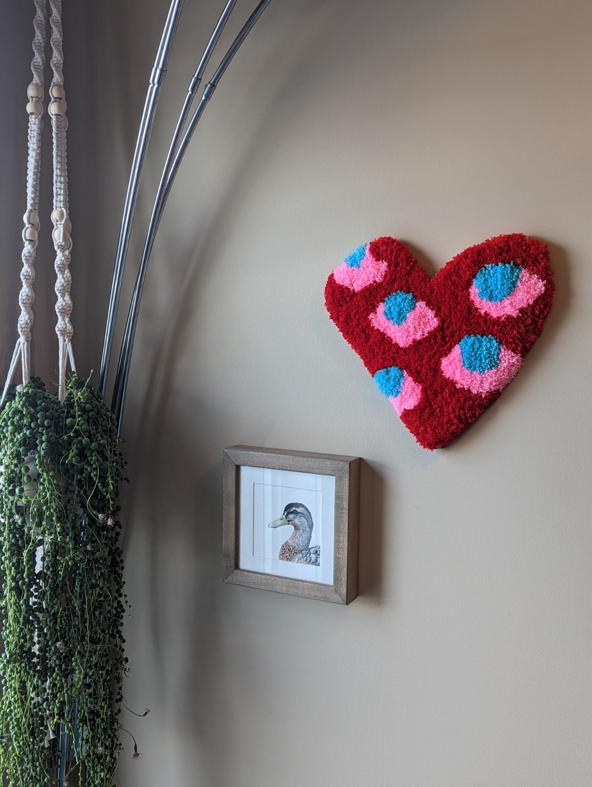Tufted Heart – Textile Creations by Adara